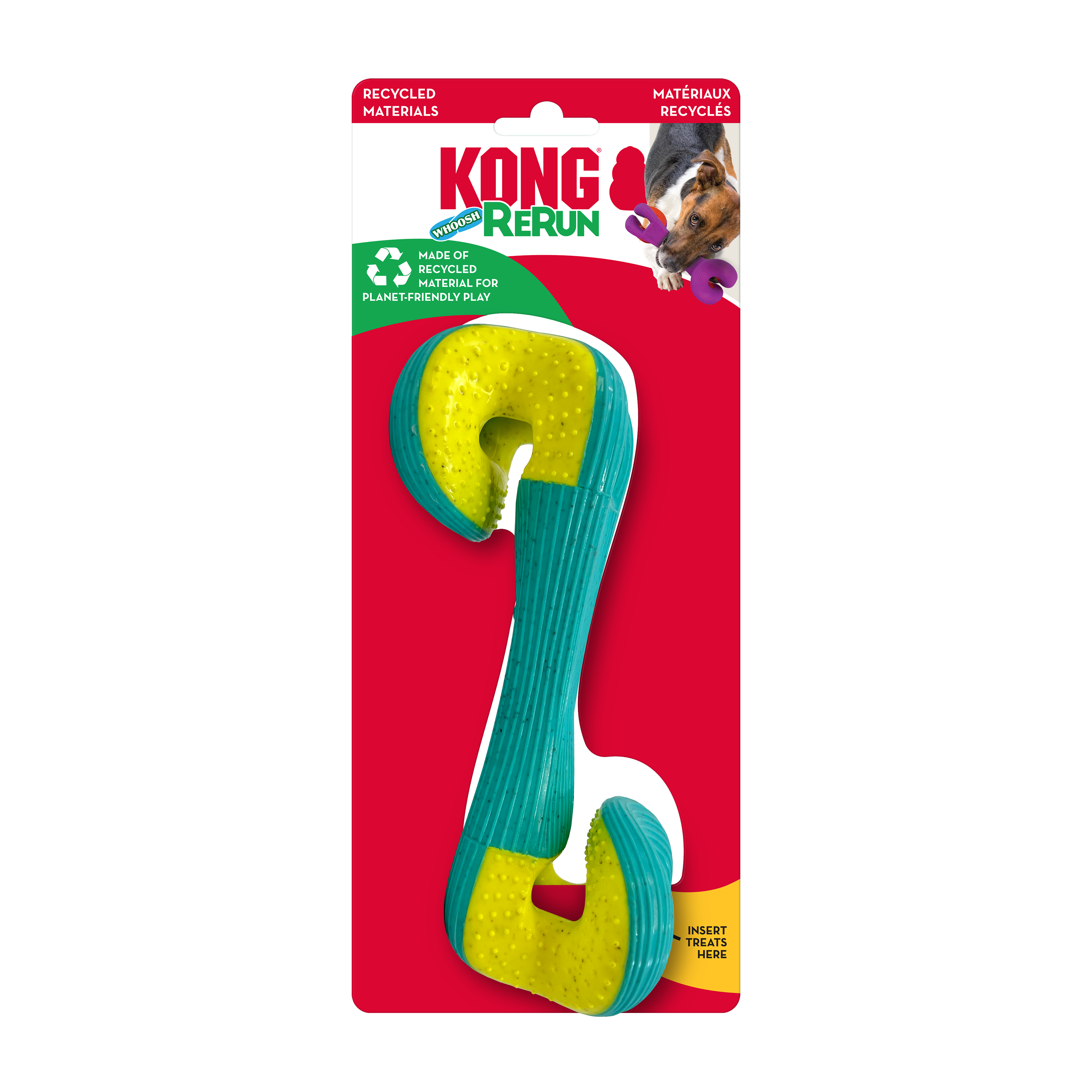 Rerun Whoosh Bone Assorted | KONG Company