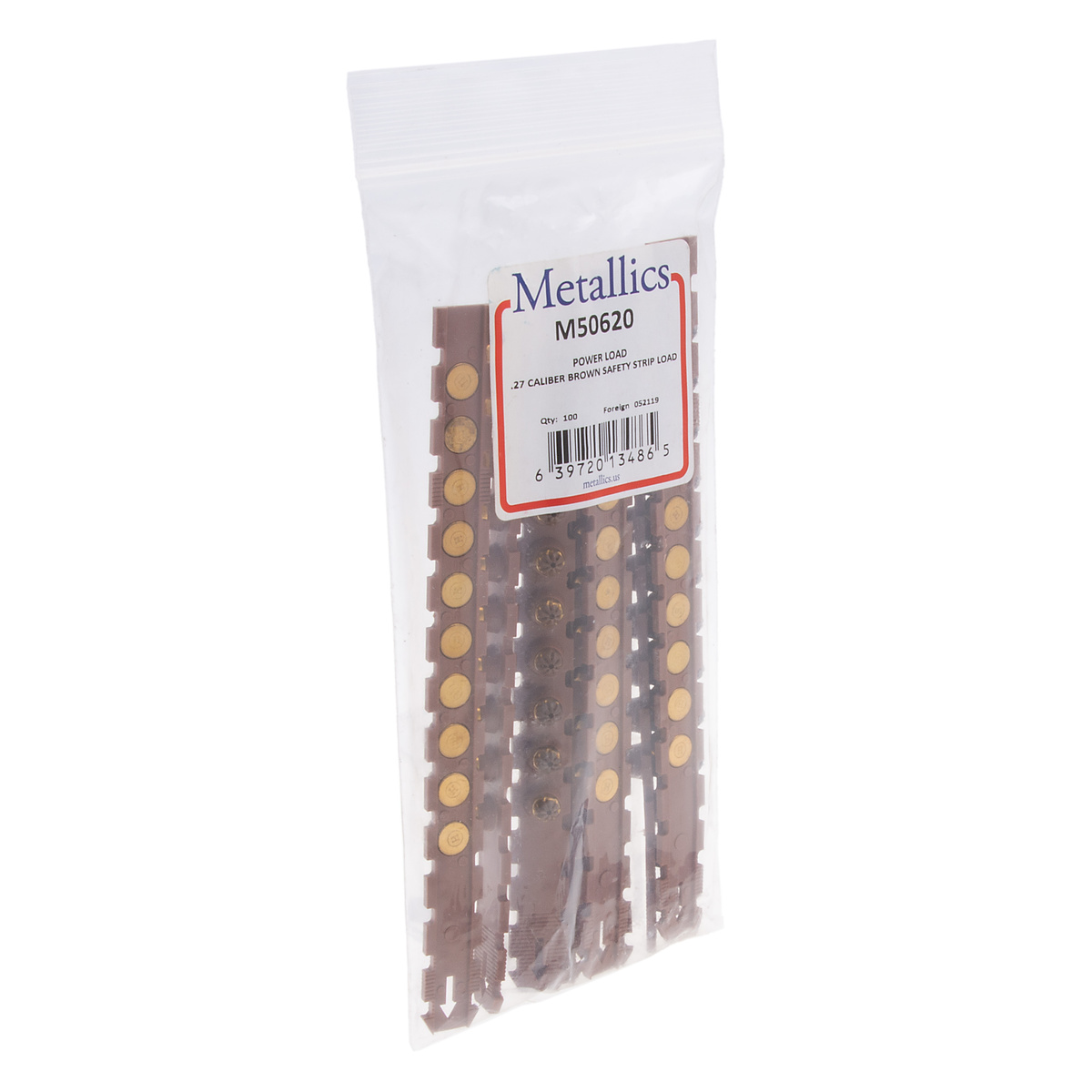 Anchors .27 Caliber Safety Strip Loads (Clam 100) - NSI Industries